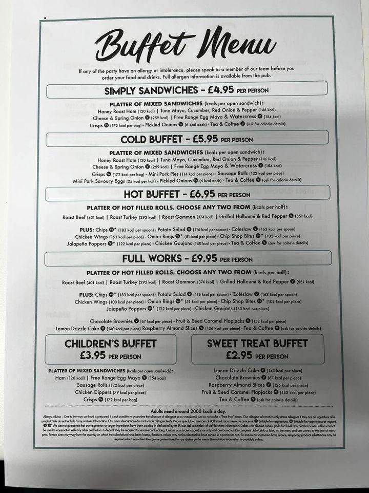 Menu at Fox Cub pub & bar, Durham, Durham Gate