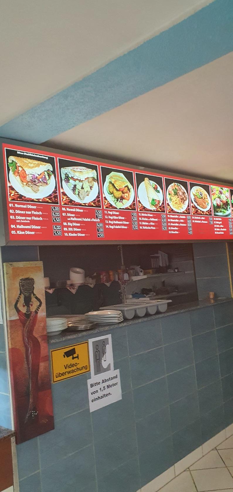 Menu at Aspendos Döner-& Grillhaus pub & bar, Borna