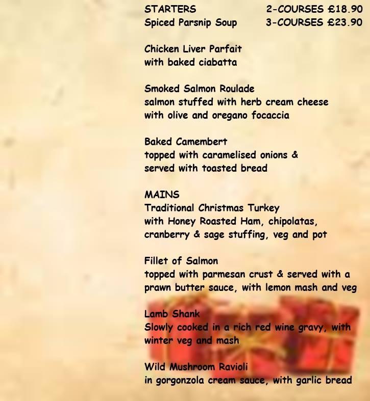 Menu at Balavil Hotel pub & bar, Newtonmore