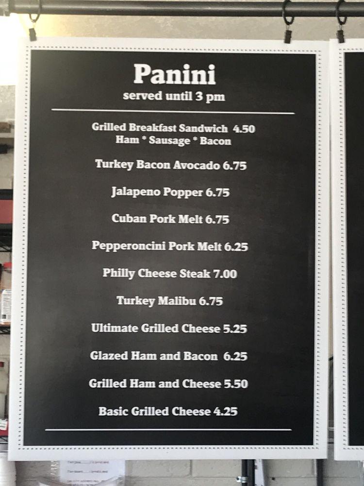 Menu at Shalan’s restaurant, Moroni