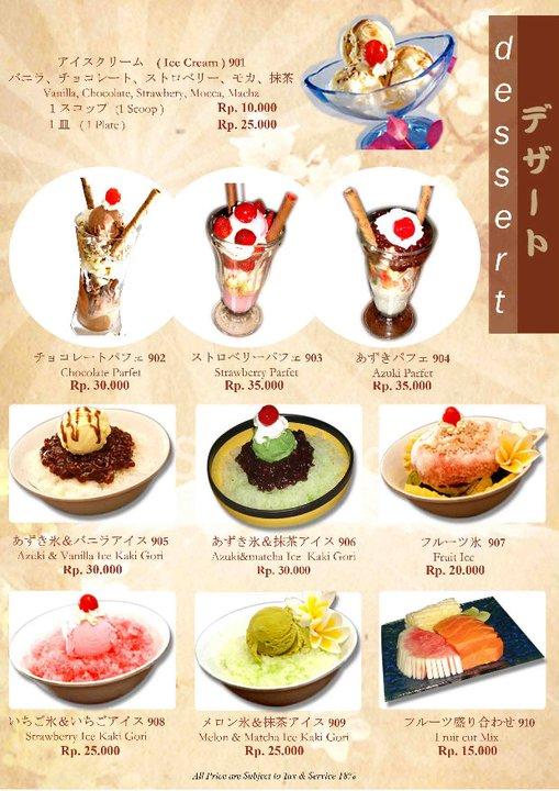 Menu at Sama Sama Yakiniku Japanese Restaurant Nusa Dua, Kuta Selatan ...