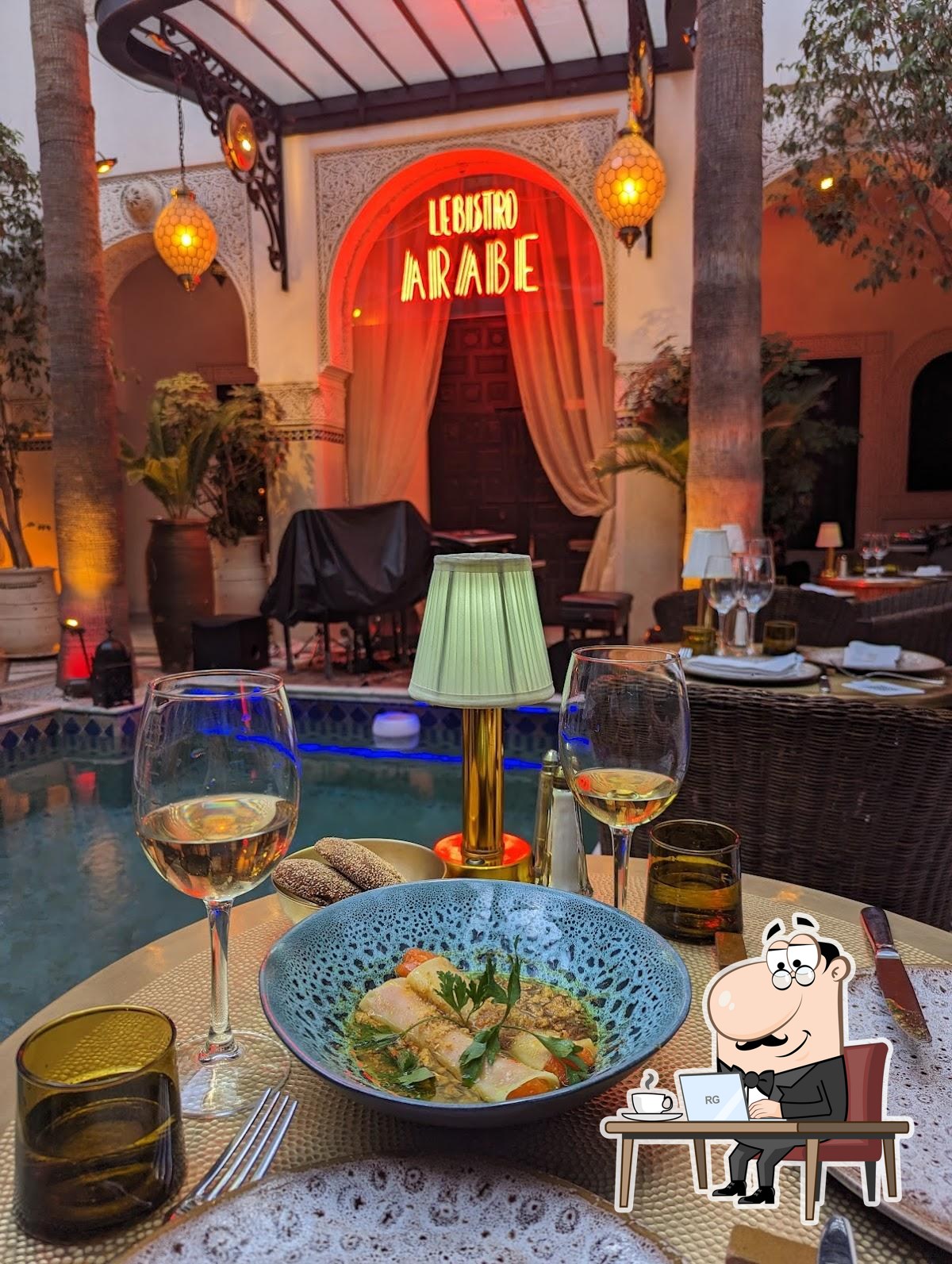 Le Bistro Arabe - Moroccan Jazz Restaurant in Marrakech, Marrakesh ...