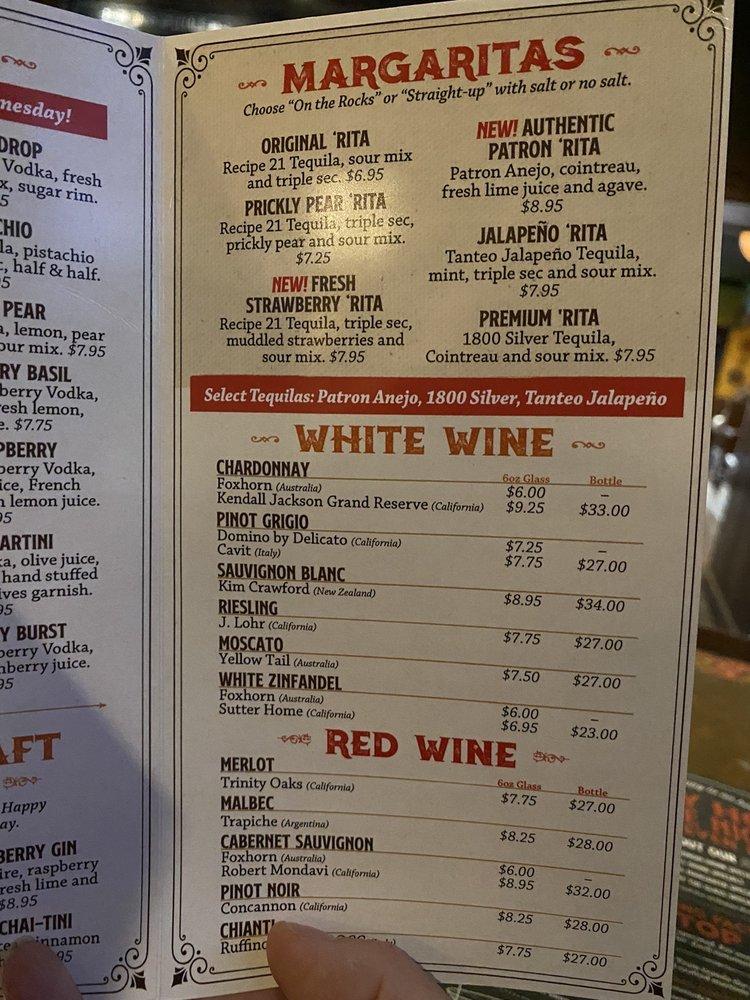 Menu at CopperTop Tavern Vestal pizzeria, Binghamton, Vestal Pkwy E