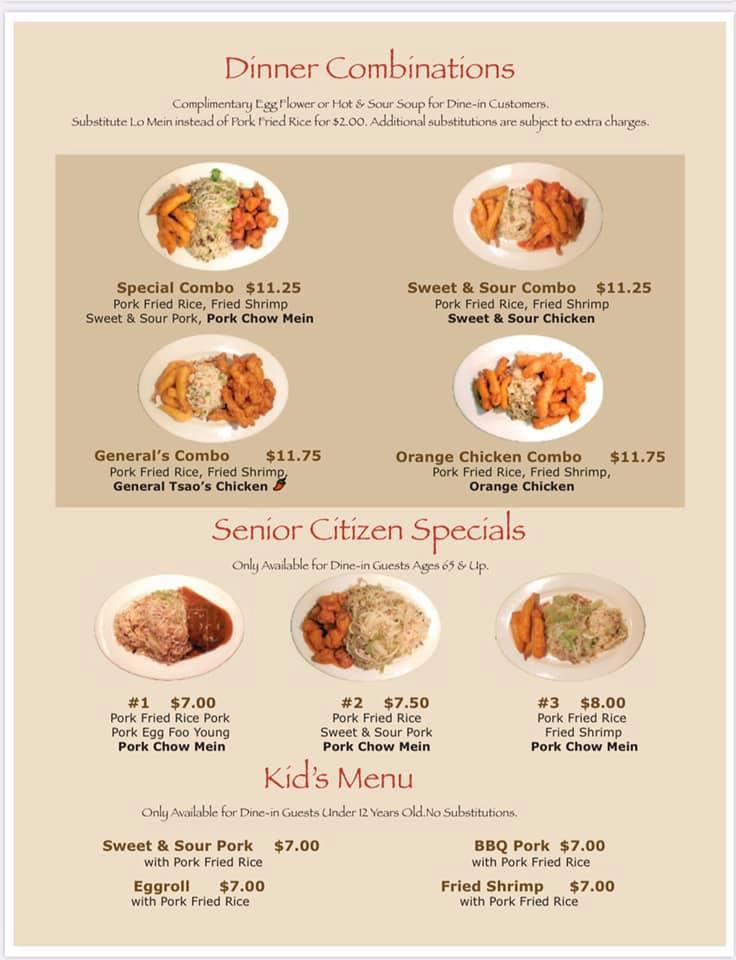 Menu at Hong Kong 97 Restaurant, Milwaukie, SE King Rd