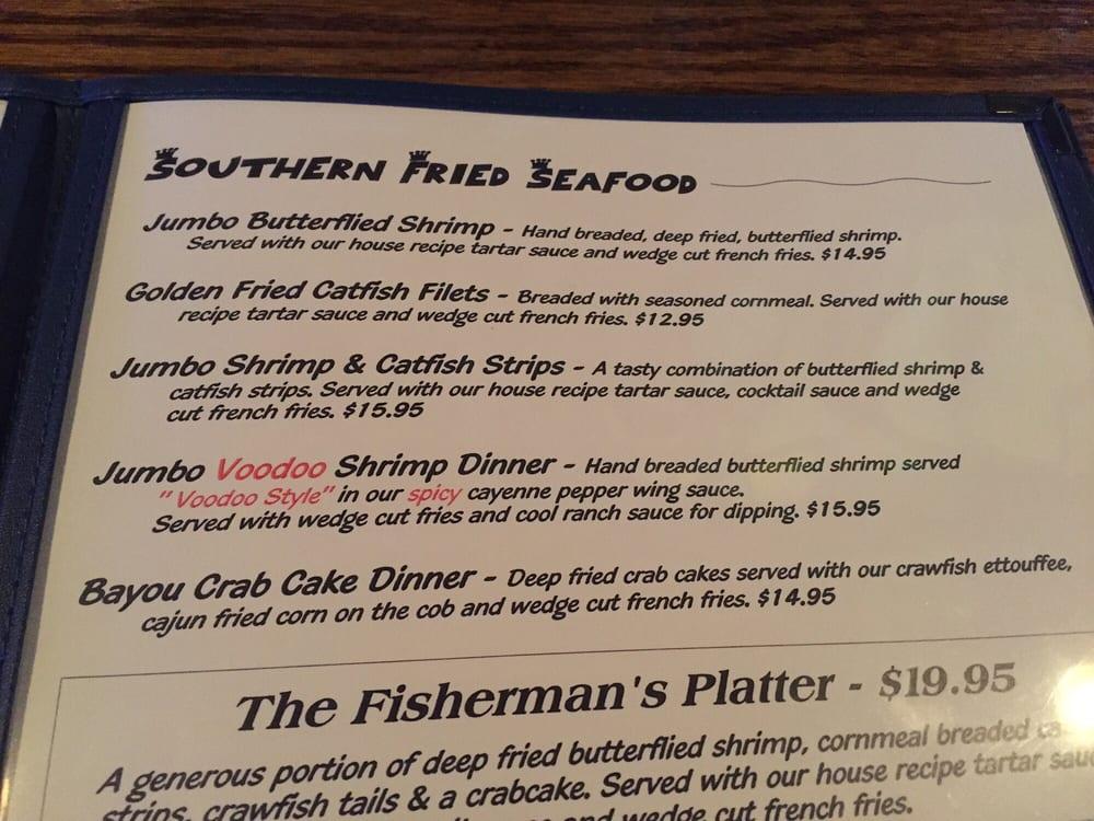 Menu at The Blind Tiger pub & bar, Shreveport