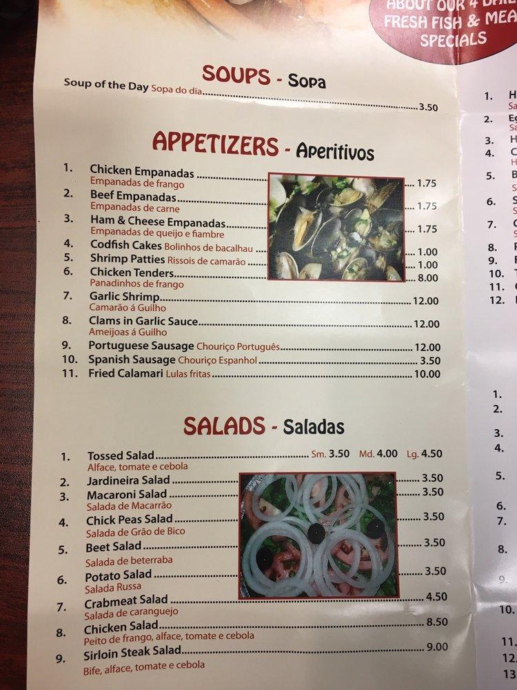 Menu at Costa's Barbeque & Grill Restaurant, Elizabeth
