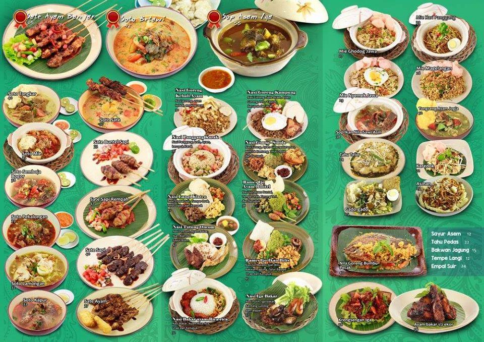 Menu at SOTEE Modern Indonesian Cuisine restaurant, West Jakarta, Jl ...