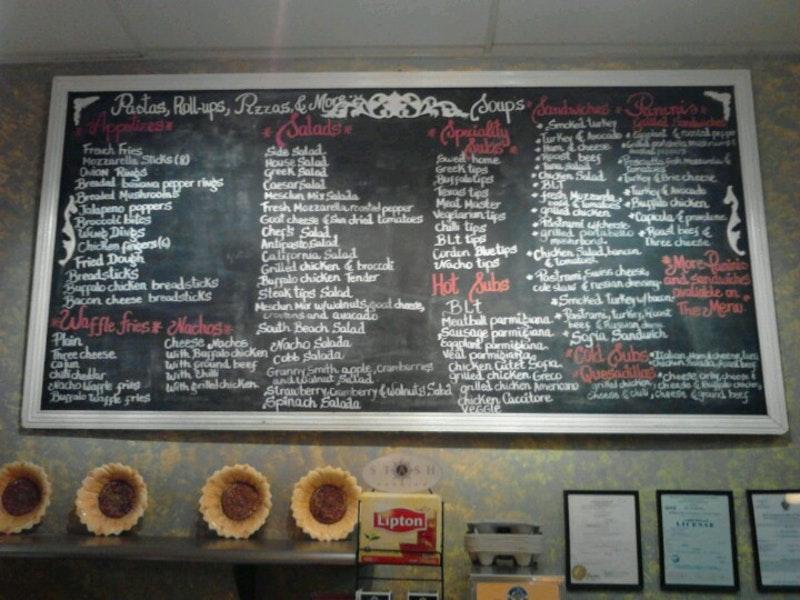 Menu at Sofia Pizza House pizzeria, Quincy