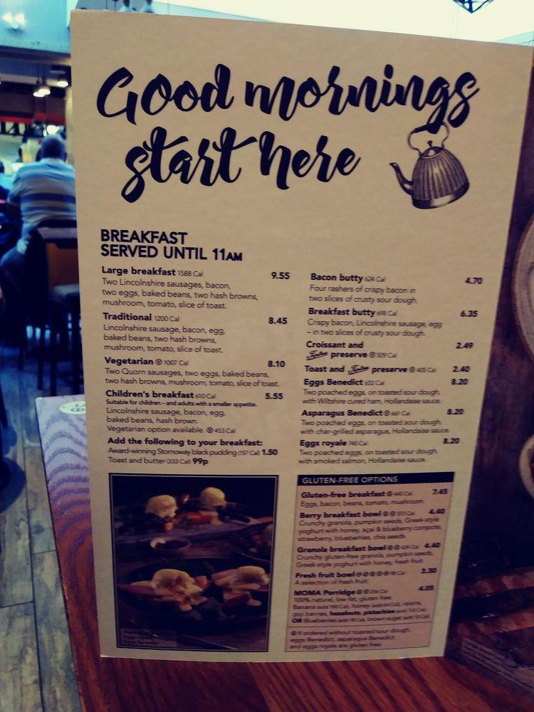 Menu at Flying Fortress pub & bar, England