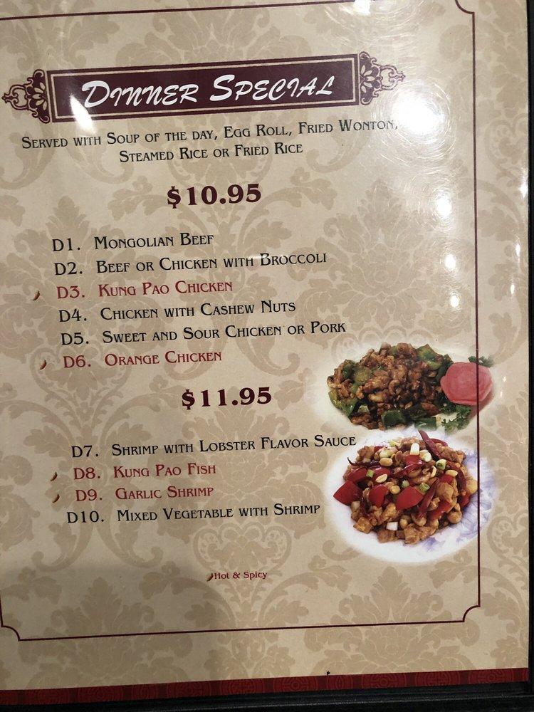 Menu at Little Asia Chinese Restaurant, Inglewood, Imperial Hwy.