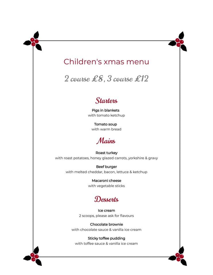 Menu at The Bull & Butcher pub & bar, Buckingham