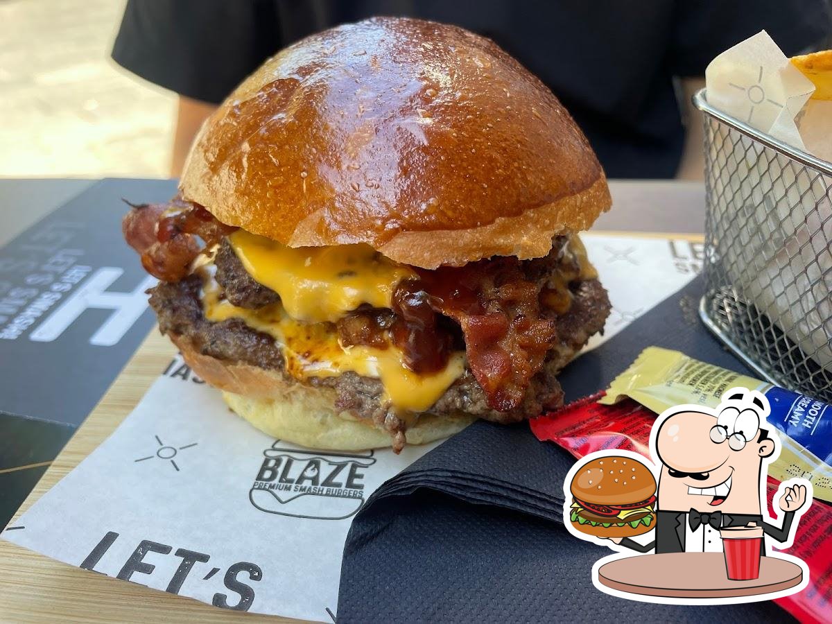 Blaze Premium Smash Burger ristorante, Torino, Corso Giuseppe Siccardi ...