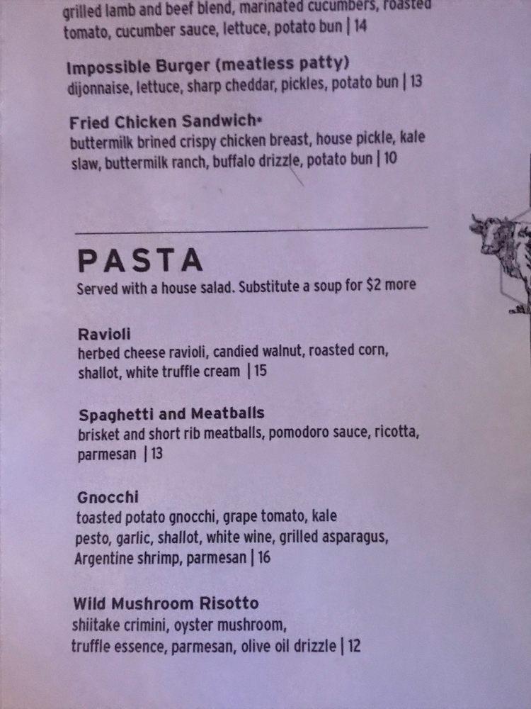Menu at The Bryant pub & bar, West Lafayette, Sagamore Pkwy W