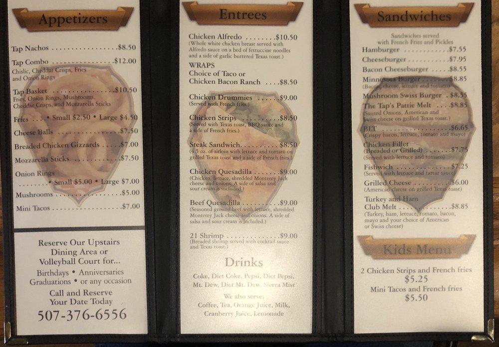 Menu at The Tap pub & bar, Worthington