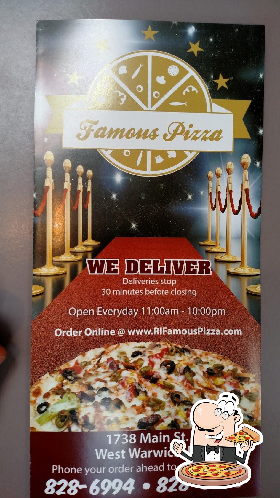 Famous Pizza Of West Warwick in West Warwick - Restaurant menu and reviews