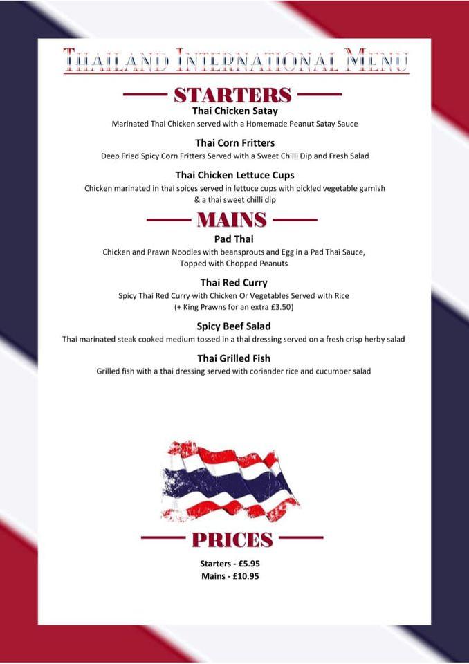 Menu at The Copper Mine pub & bar, Crook