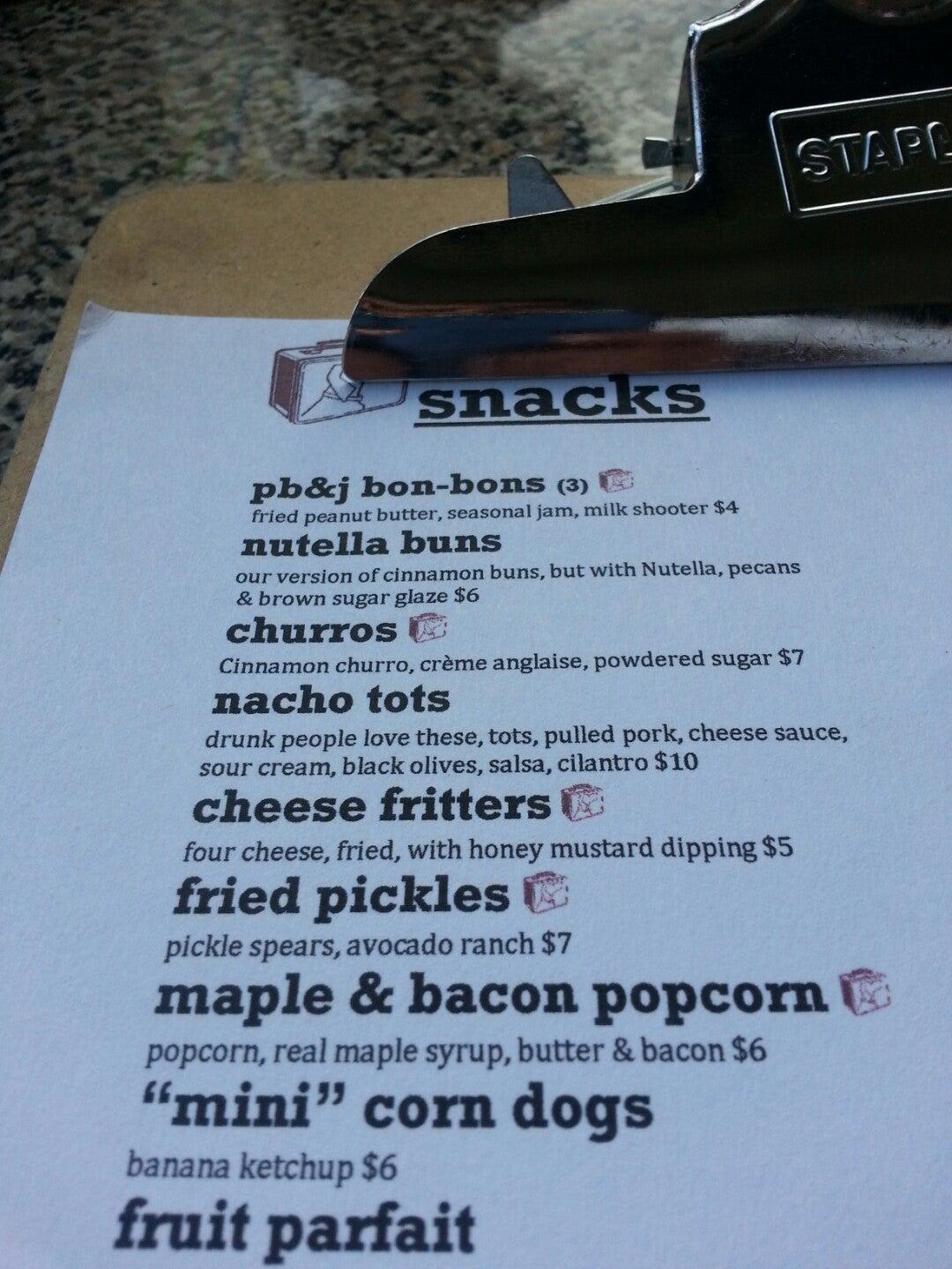 Menu at Tucker Duke's pub & bar, Deerfield Beach, S Powerline Rd #102