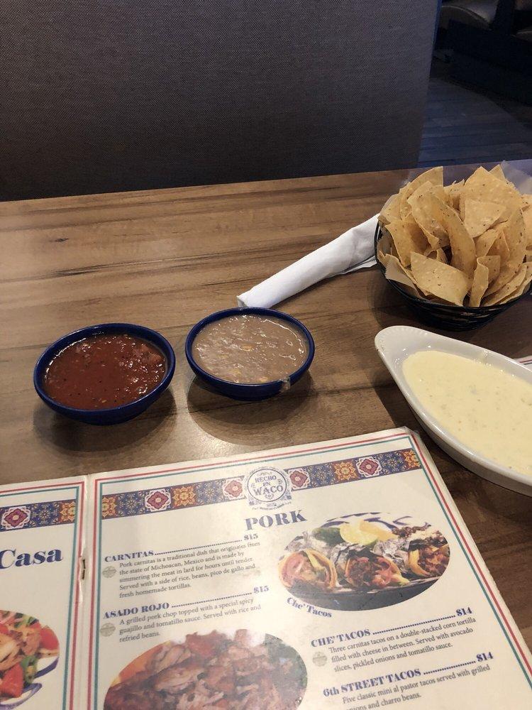 Menu at Hecho En Waco Mexican Cuisine restaurant, Waco