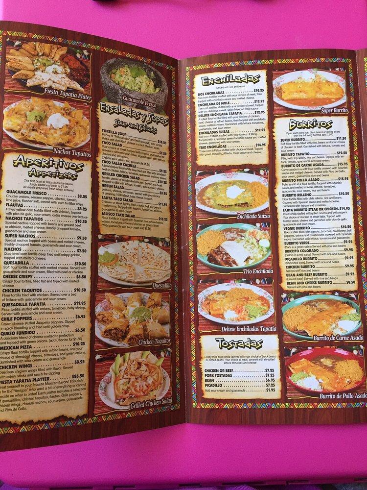 Menu at Los Dos Compadres II restaurant, Washougal, E St