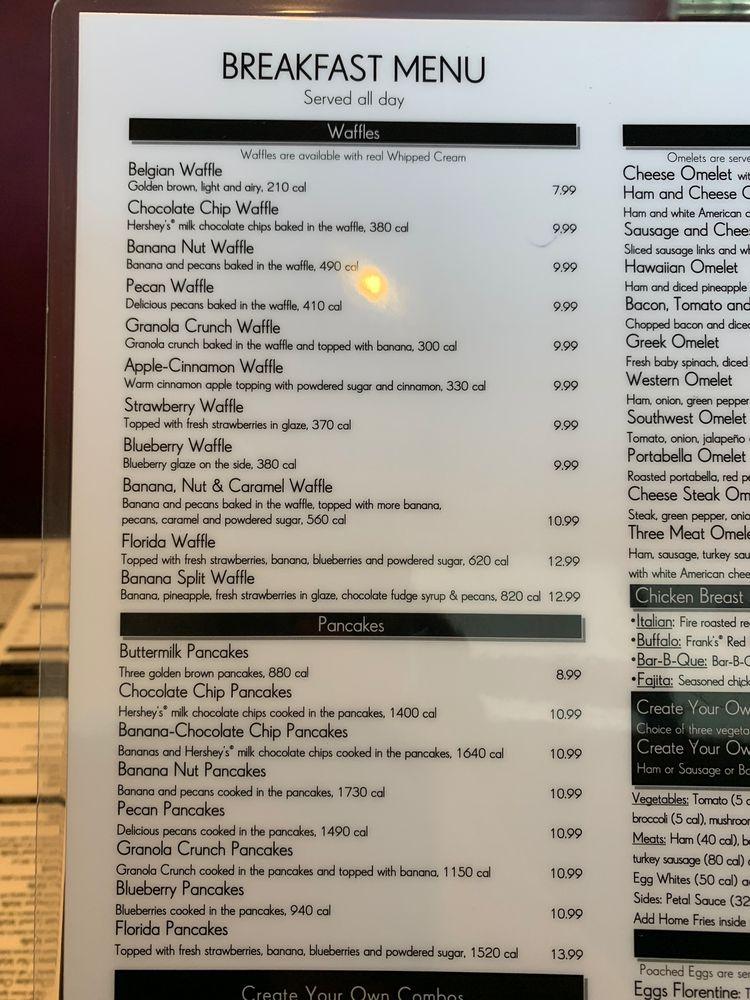 Menu at Keke's Breakfast Cafe, West Melbourne, W New Haven Ave