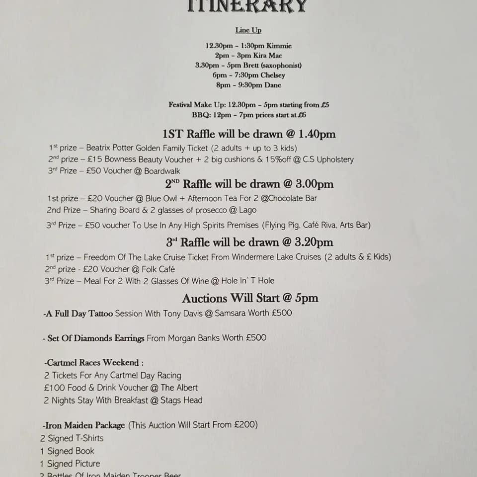 Menu at The Albert pub & bar, Bowness-on-Windermere