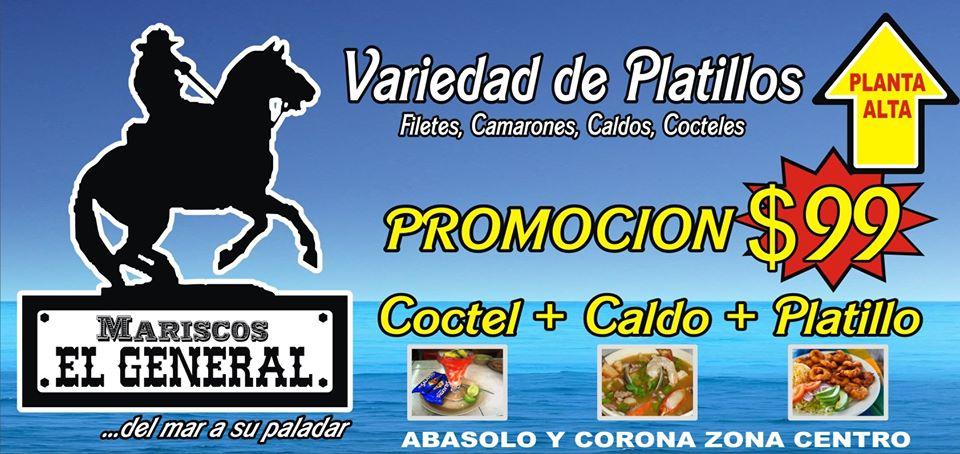 Mariscos El General restaurant, Saltillo