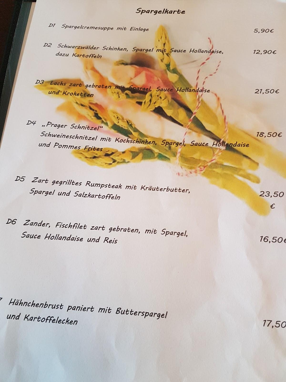 Speisekarte von Restaurant Harth-Haus, Bad Langensalza