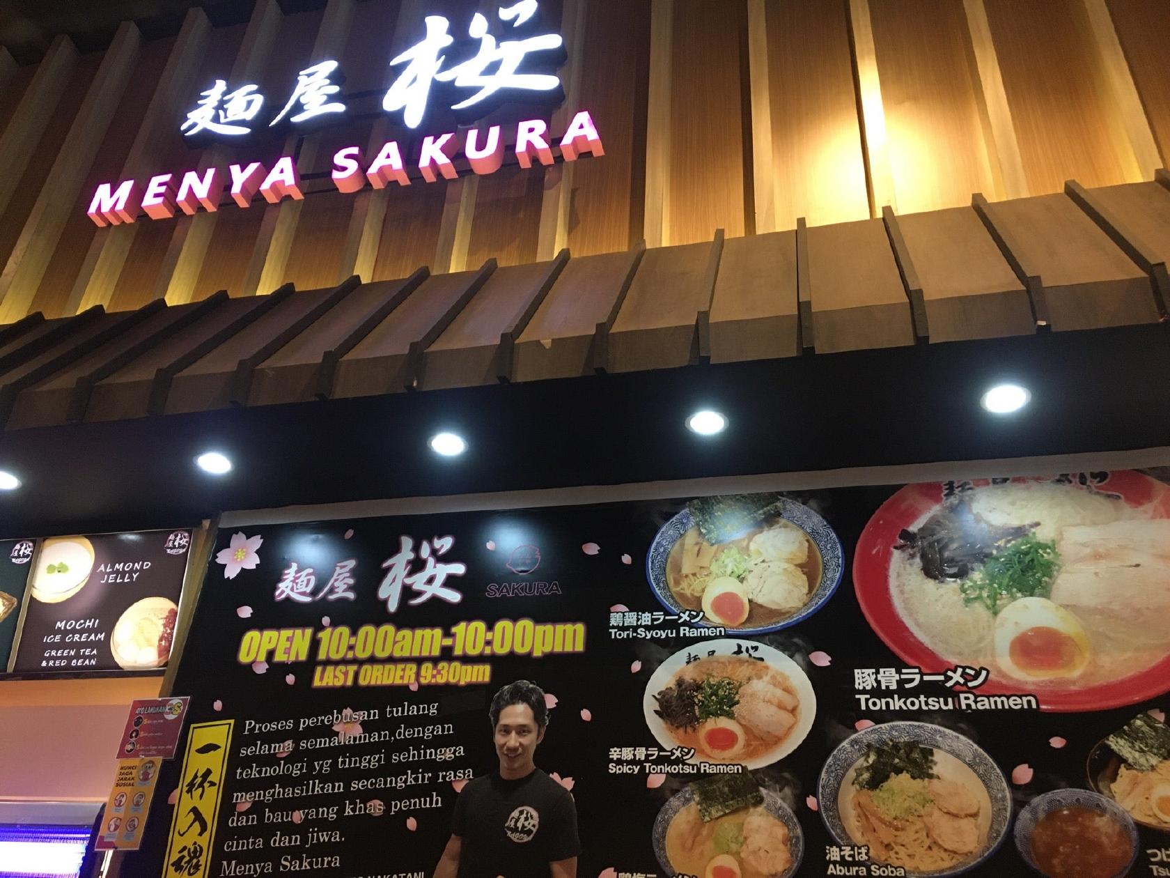 Menu at Menya Sakura - ÆON Mall BSD City restaurant, Tangerang