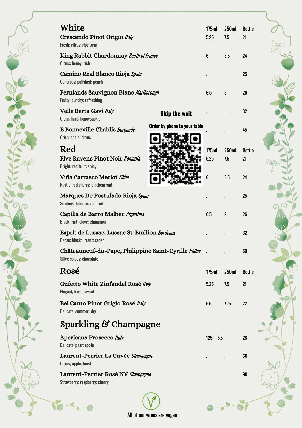 Menu at Beck Hall pub & bar, Malham