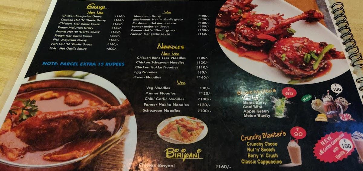Menu at Chick Blast family restaurant Tirupati, Tirupati