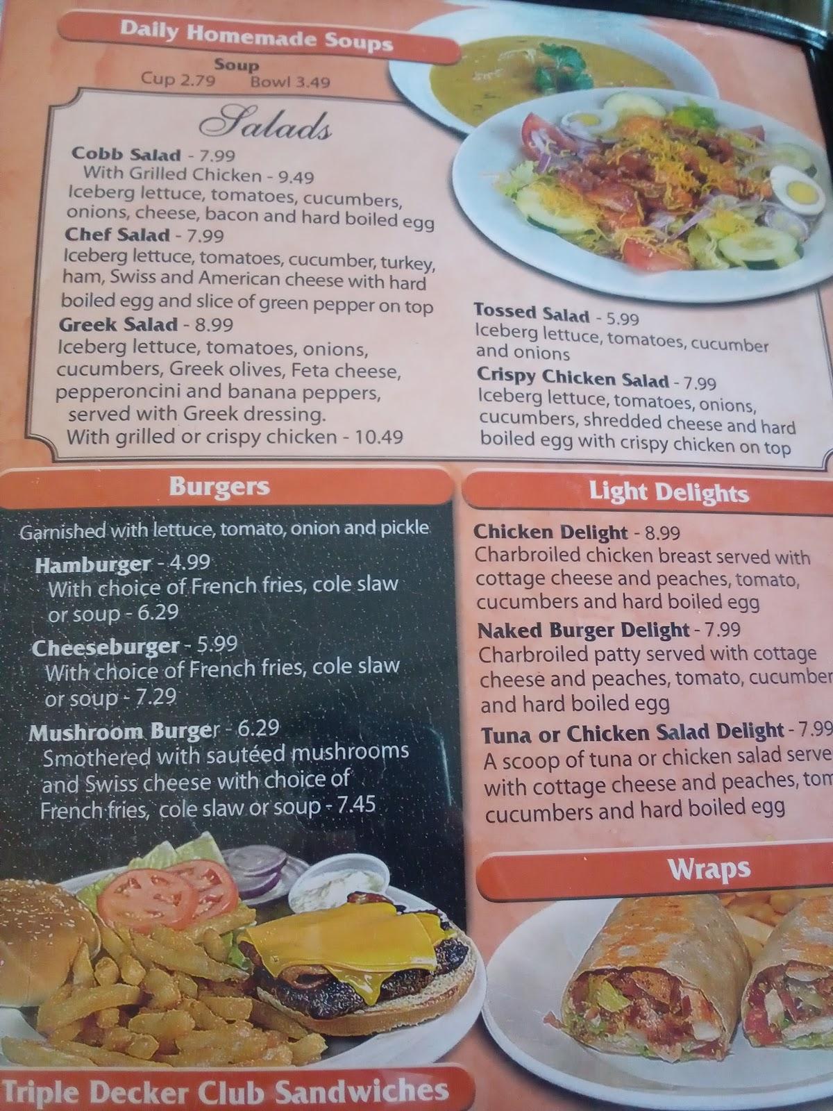 Menu at Falcon Family Restaurant, Bowling Green, S Main St