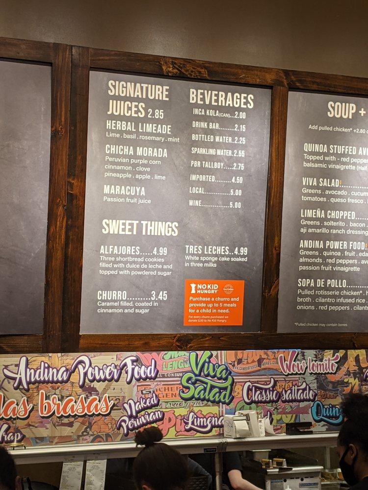 Menu at Viva Chicken restaurant, Greensboro, W Wendover Ave Suite 110