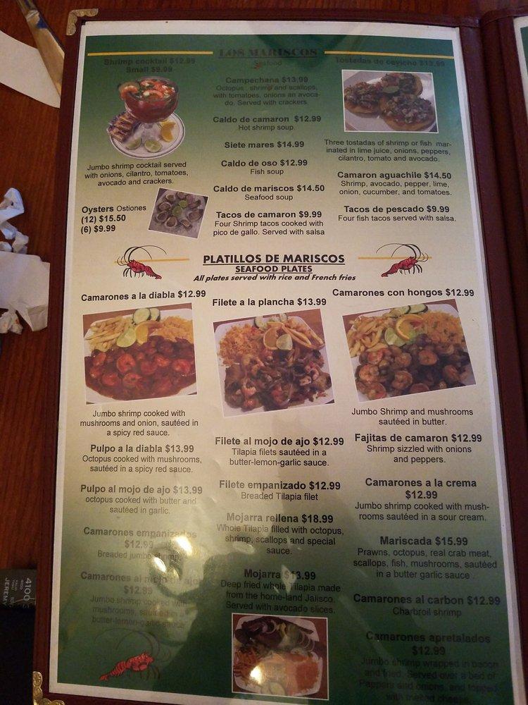 Menu at MMM Que Rico Restaurant, Farmington