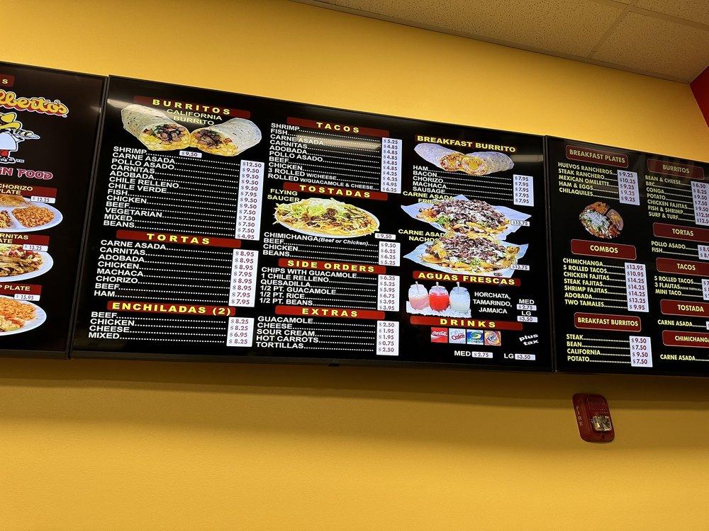 Menu at Albertos Mexican Food fast food, Murrieta