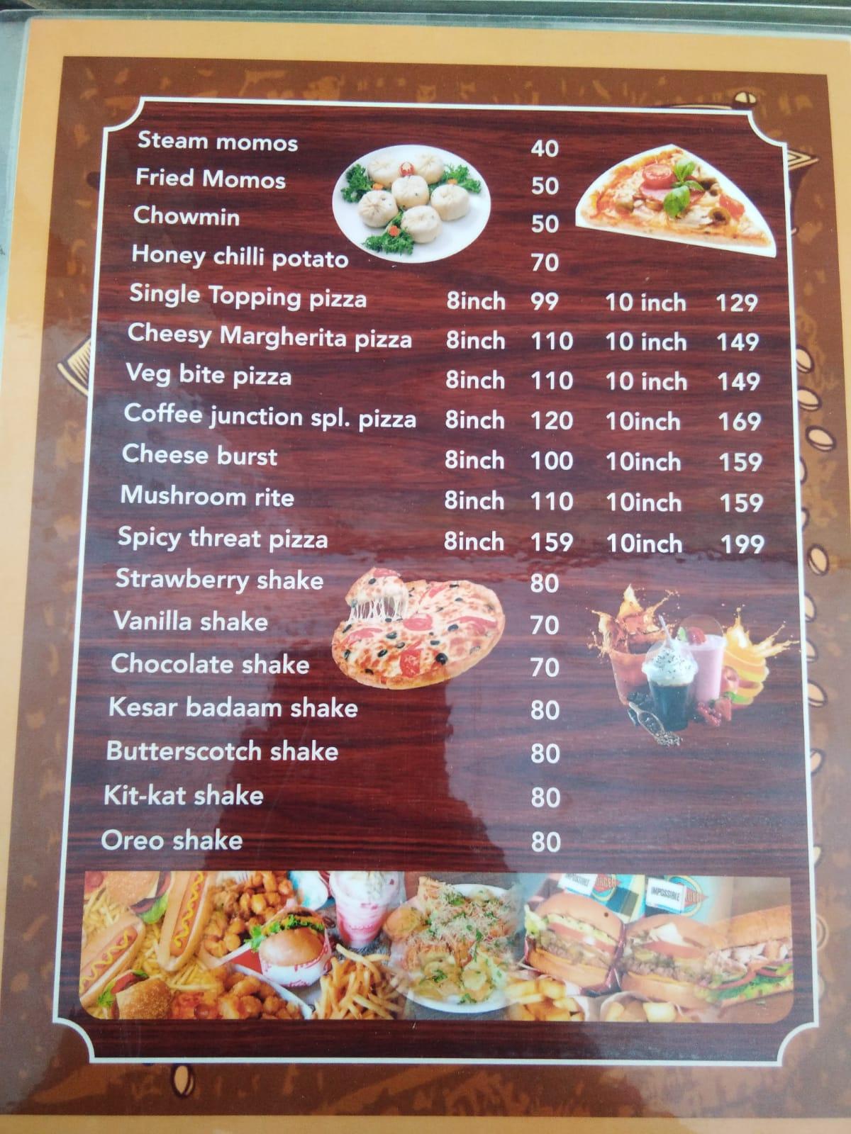 Menu at COFFEE JUNCTION, Jaipur, Shop No.156