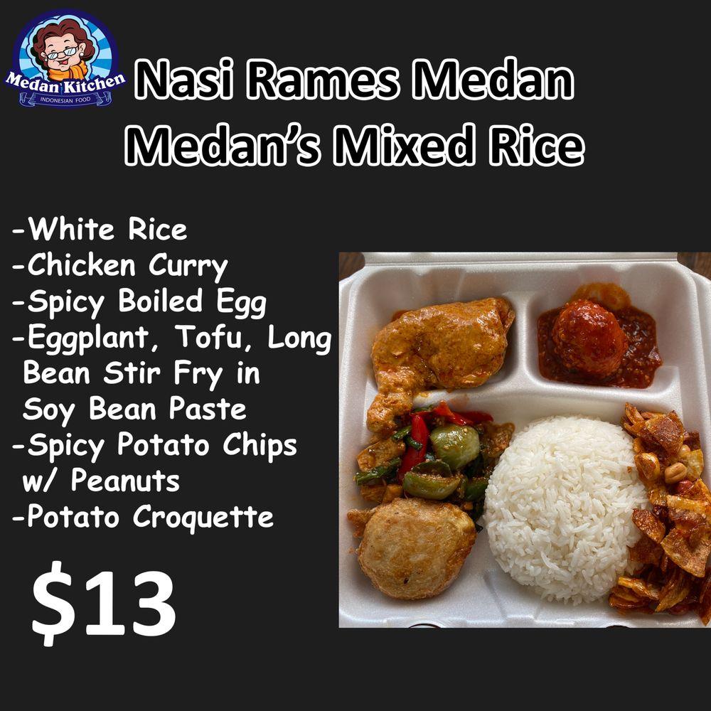 Menu at Medan Kitchen fast food, Rosemead