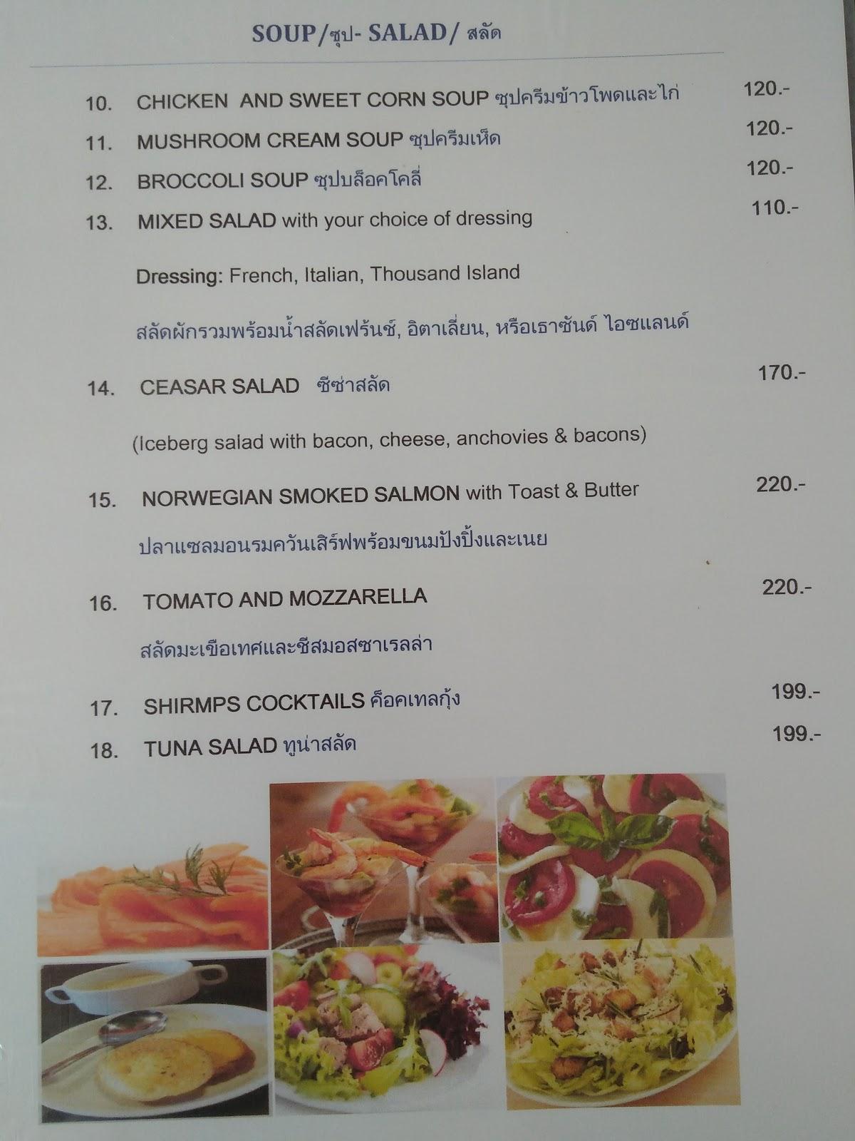 Menu at Mickey Aussie Bar & Restaurant, Bang Sare, 205/3 Moo.10 Soi ...