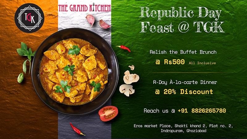 Menu at TGK The Grand Kitchen, Ghaziabad
