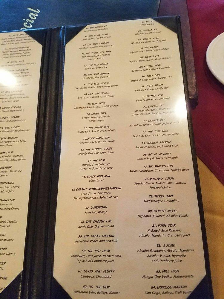 Menu at The Social pub & bar, Santa Clarita, Lyons Ave