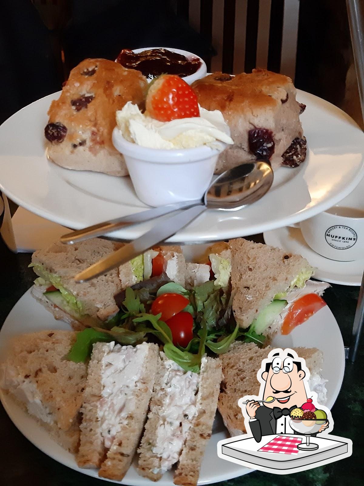 Huffkins Burford, 98 High St in Burford - Restaurant menu and reviews
