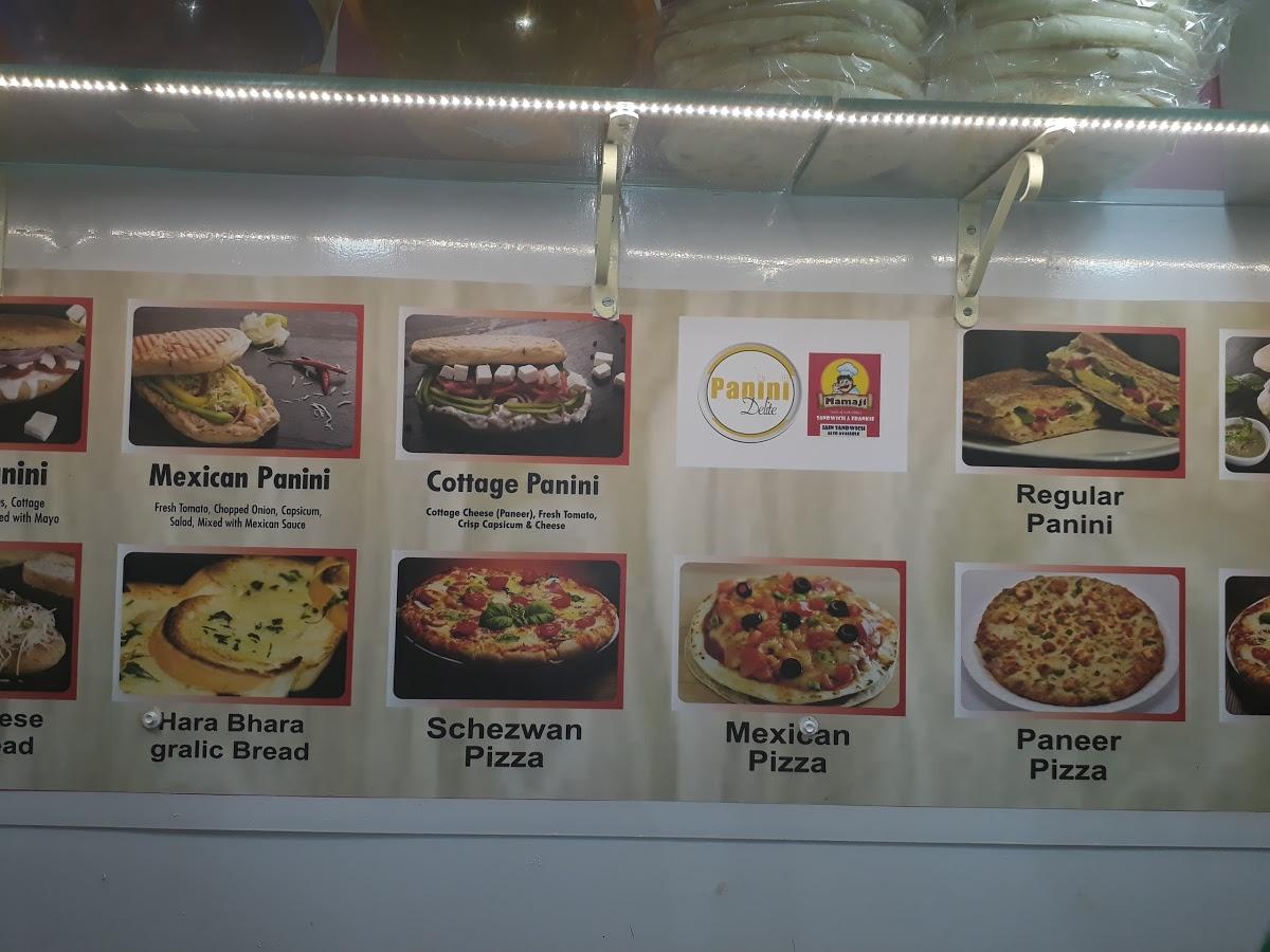Menu at Mamaji Sandwich & Frankie, Mumbai