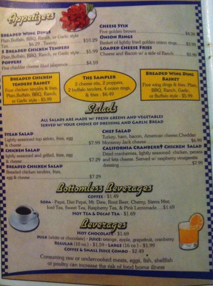 Menu at Sr. Jalapeno Struthers restaurant, Struthers, 704 Youngstown ...