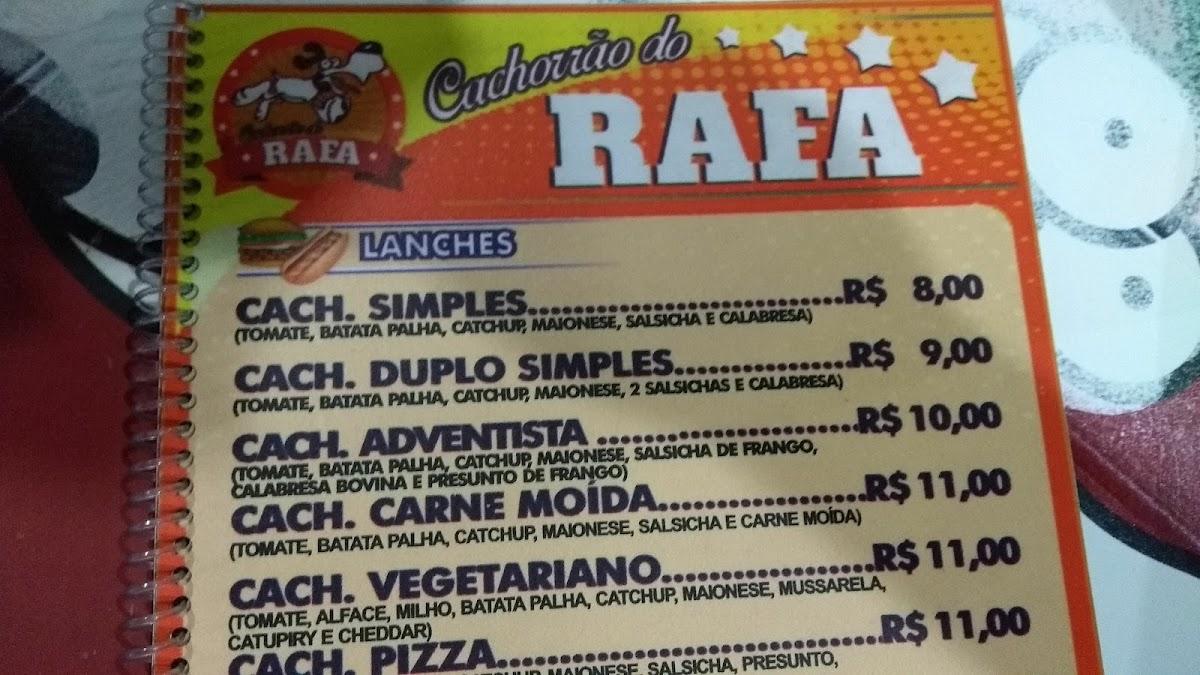 Menu em Cachorrão do Rafa pub & Bar, Maringá