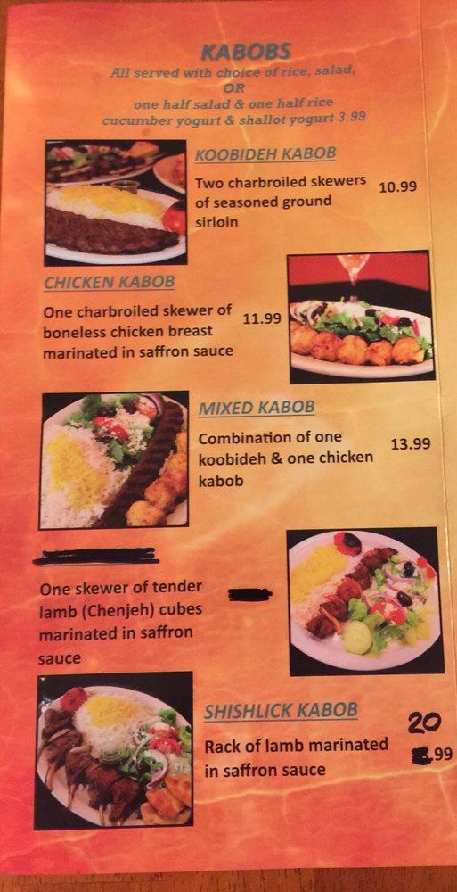 Menu at Athens Pizza & Kabob pizzeria, Matthews
