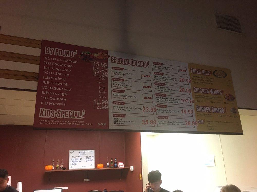 Menu at Rocking Crab Duncanville restaurant, Duncanville, 775 W ...