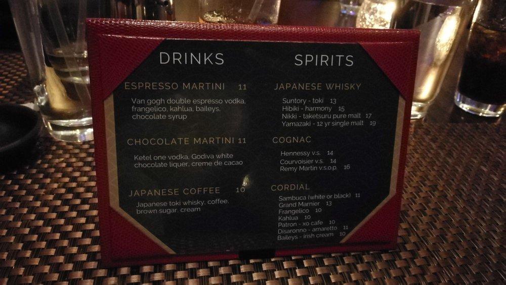 Menu at Miko Plainview - Sushi & Hibachi restaurant, Plainview