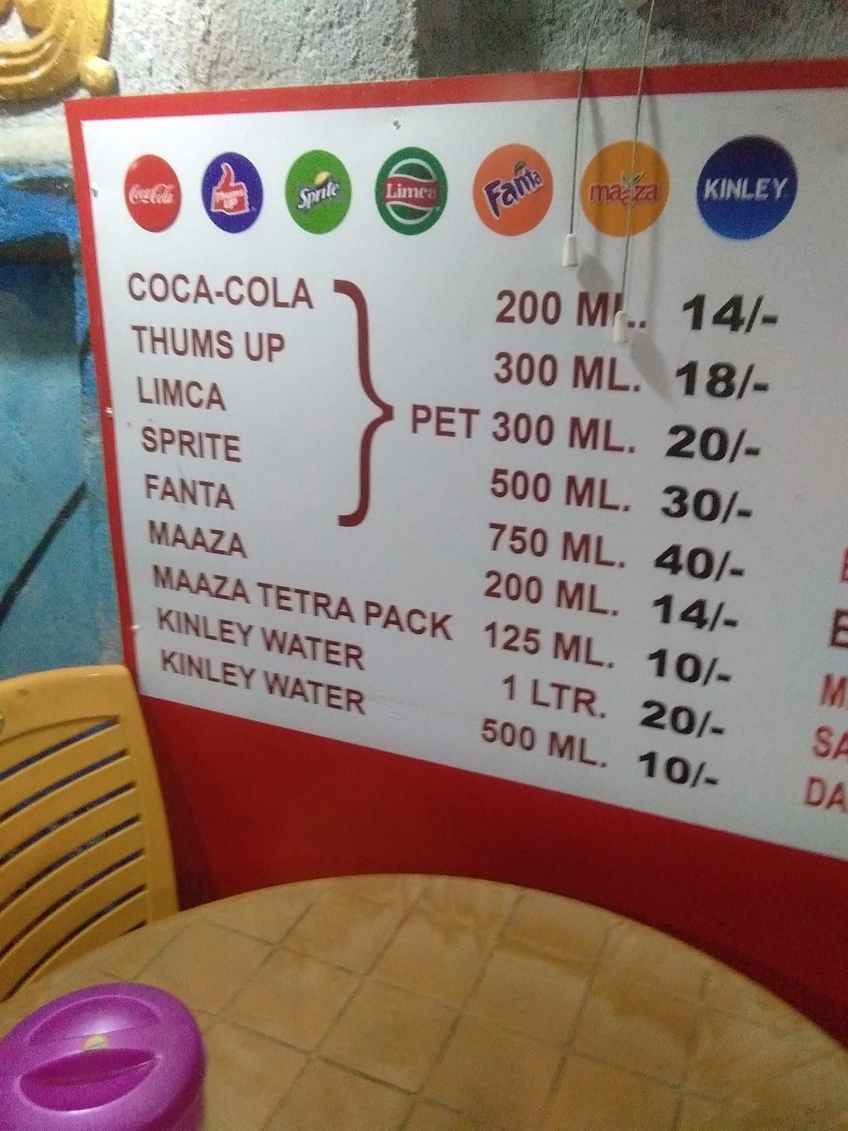 Menu at HOT & COLD CAFE, Kolkata