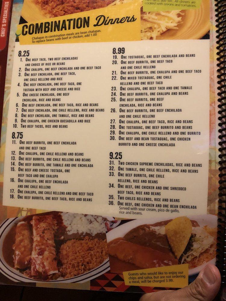 Menu at El Azteca - Norfolk restaurant, Norfolk, E Little Creek Rd