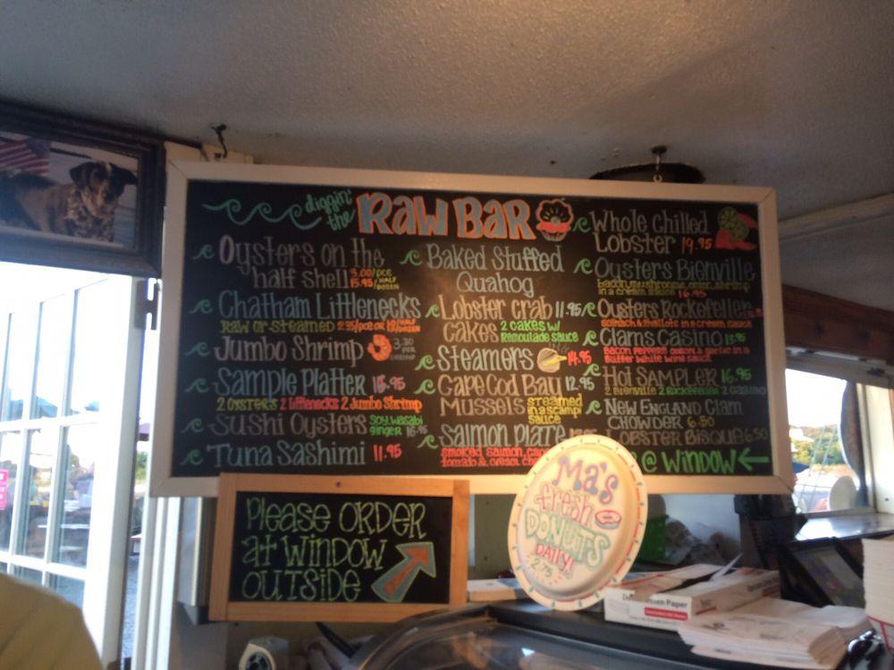 Menu at Sesuit Harbor Cafe, Dennis, 357 Sesuit Neck Rd