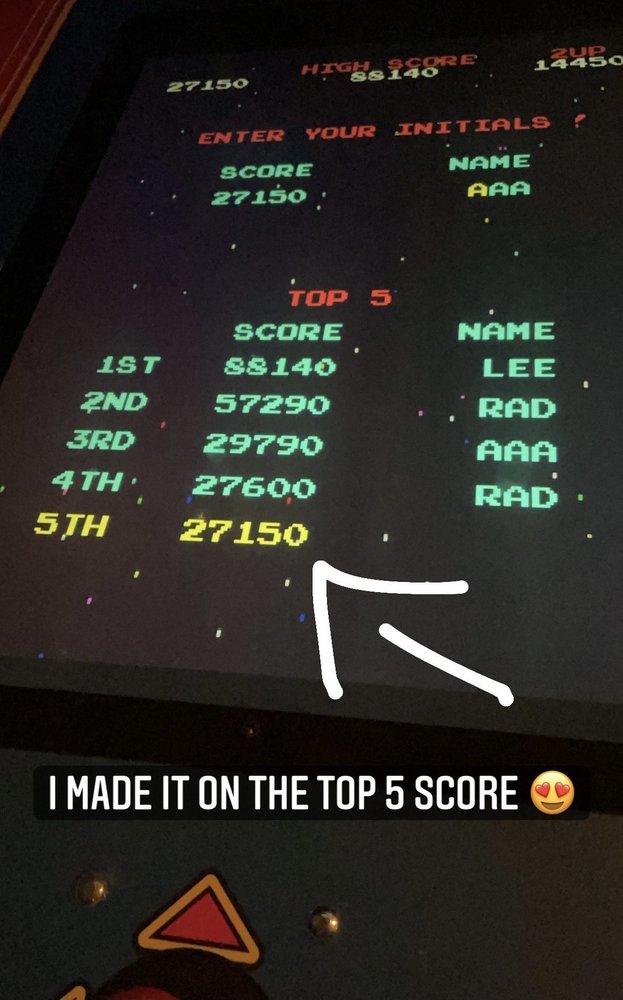 Menu at Player 1 Arcade pub & bar, Surprise